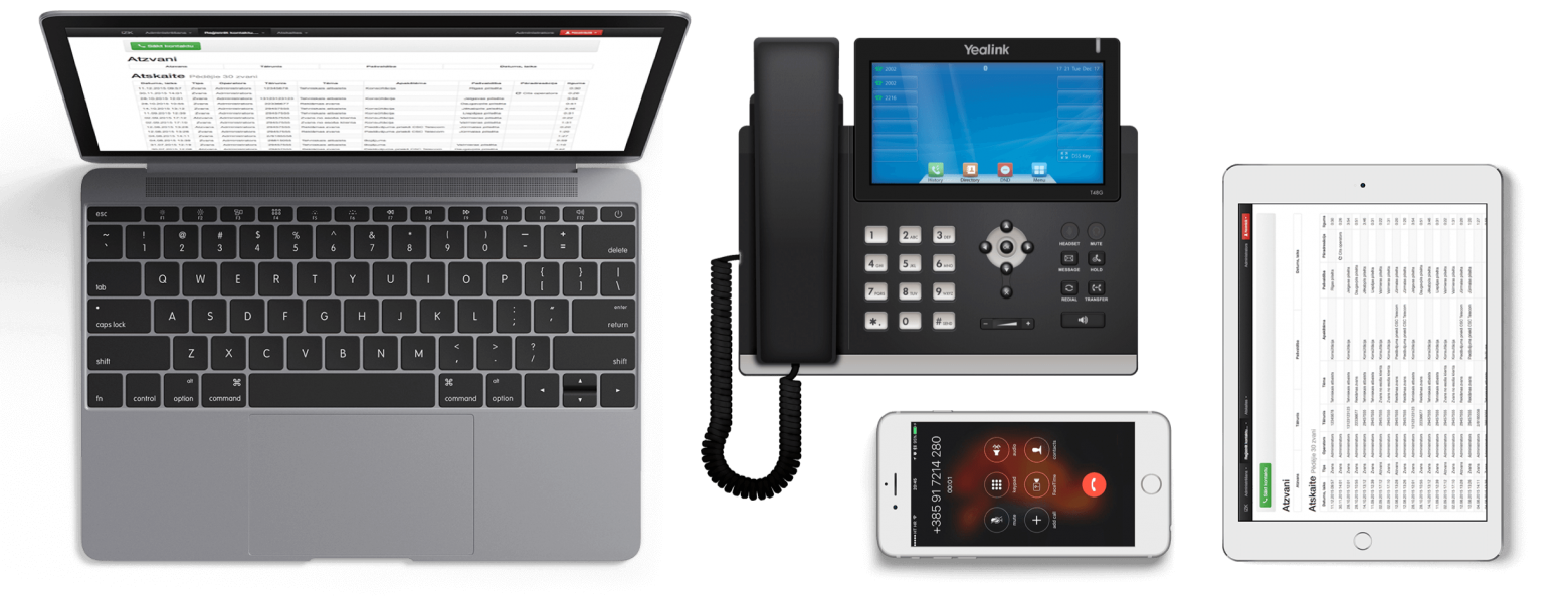 CloudPBX – virtuālā telefonu centrāle